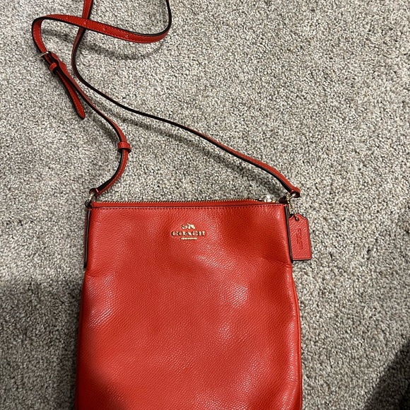 Coach | Bags | Coach Red Crossbody Bag | Poshmark